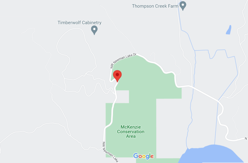 Map – McKenzie Conservation Area Wildflowers